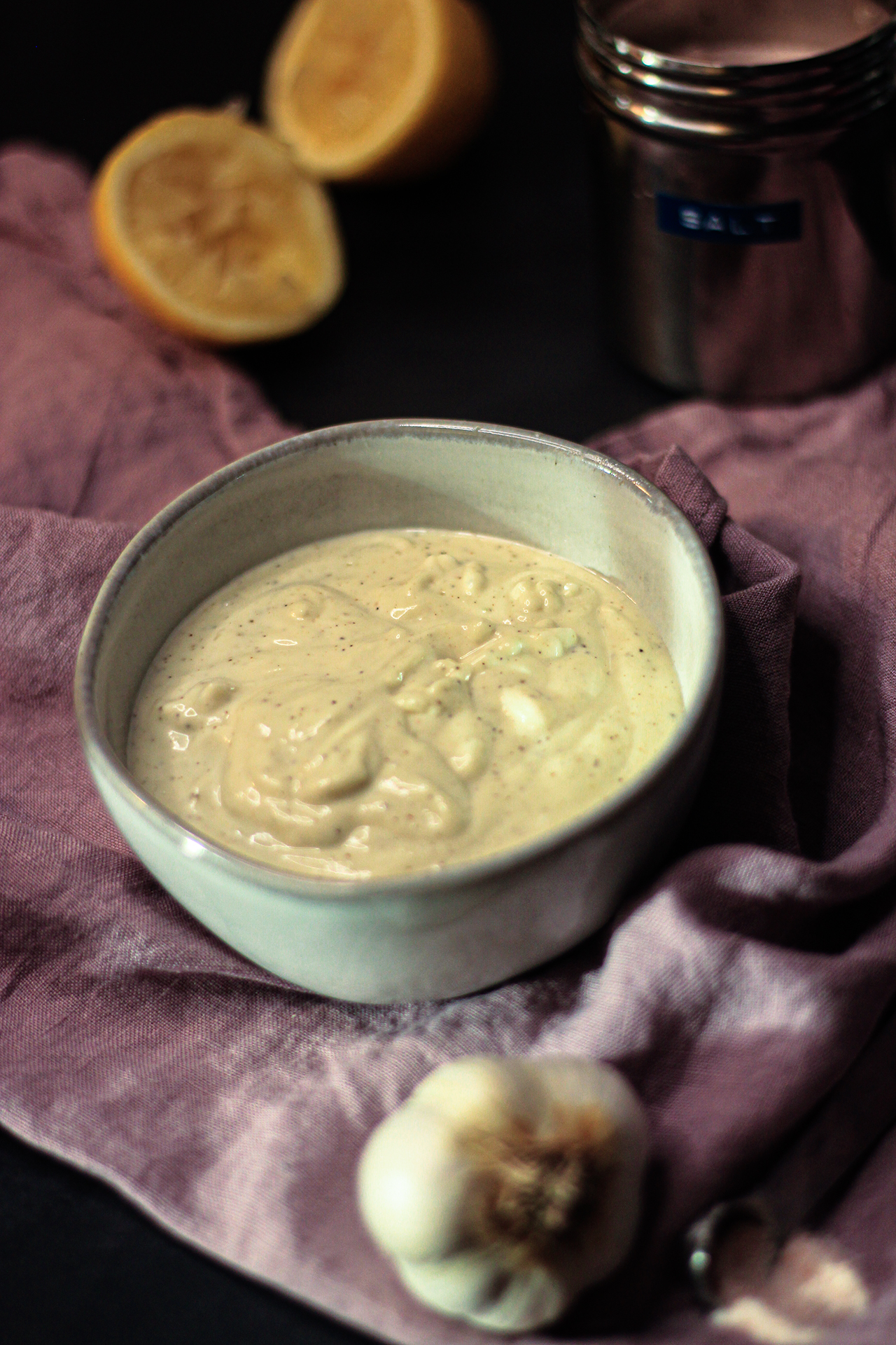 Best Vegan Garlic Lemon Aioli - Plant Fulfilled | Fulfilled by Plants only